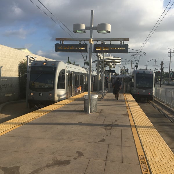 Metro Rail - Indiana Station (E) - Light Rail Station in Los Angeles
