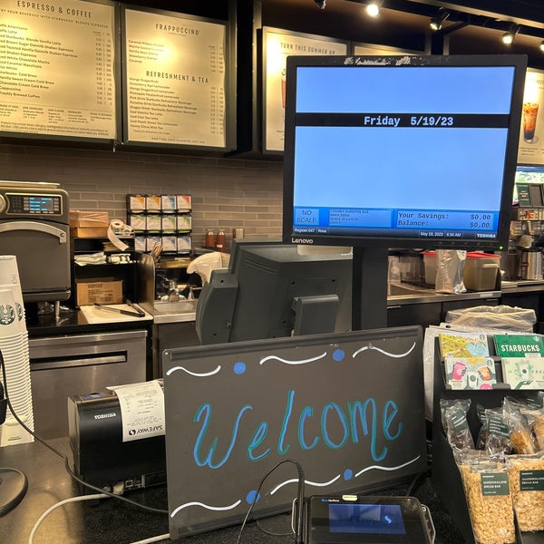 Starbucks Cash Register