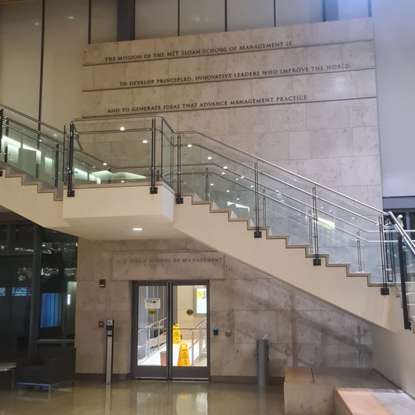 MIT Sloan School of Management, Building E-62 - College Academic ...