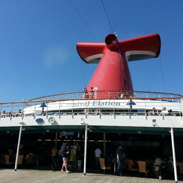Carnival Elation Lido Deck - Central Business District - New Orleans, LA