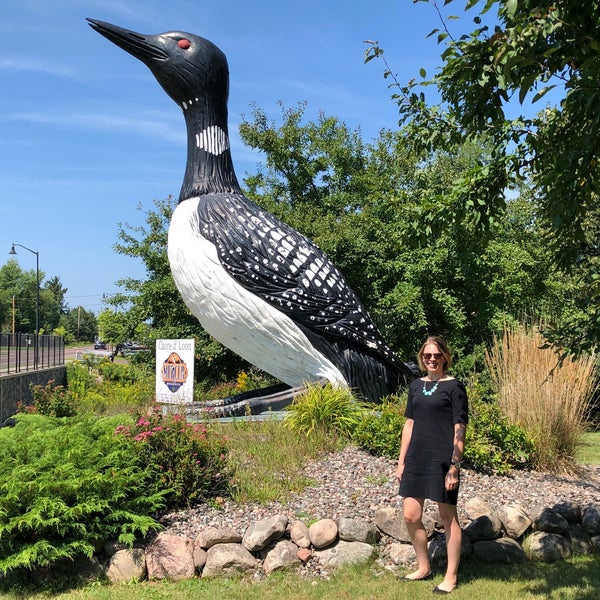 "Claire de Loon" | World's Largest Loon - Mercer, WI