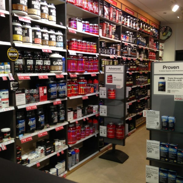 Gnc Store Shelves