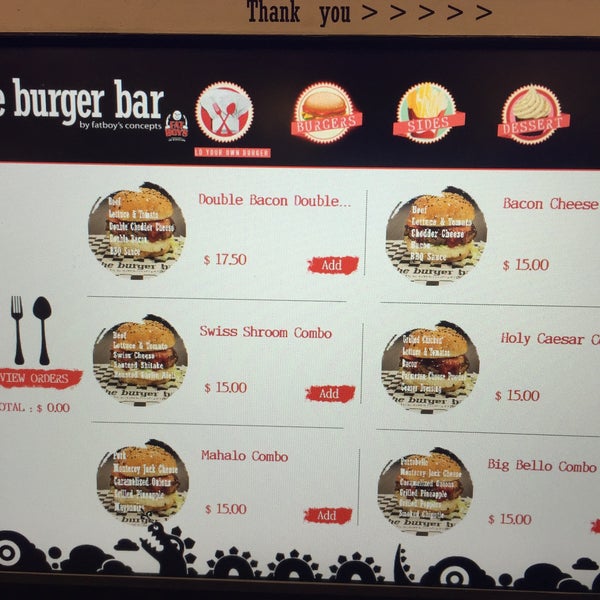 Fat Boy's The Burger Bar - Downtown Core - 7 tips