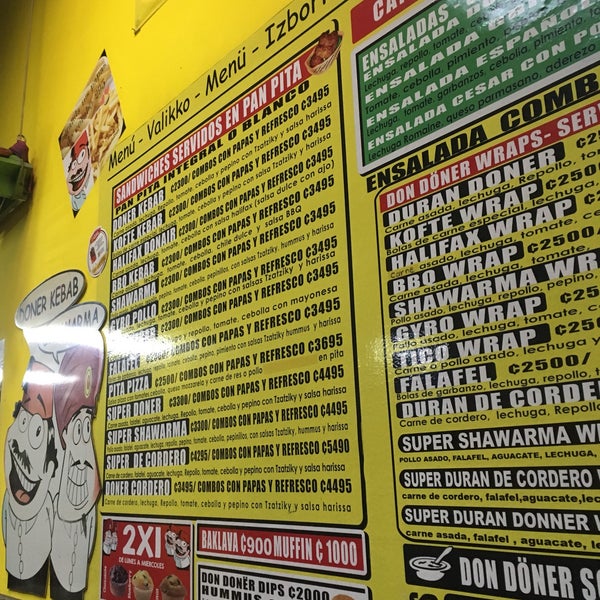 Don Döner - Pavas - Sabana Oeste, Provincia de San José