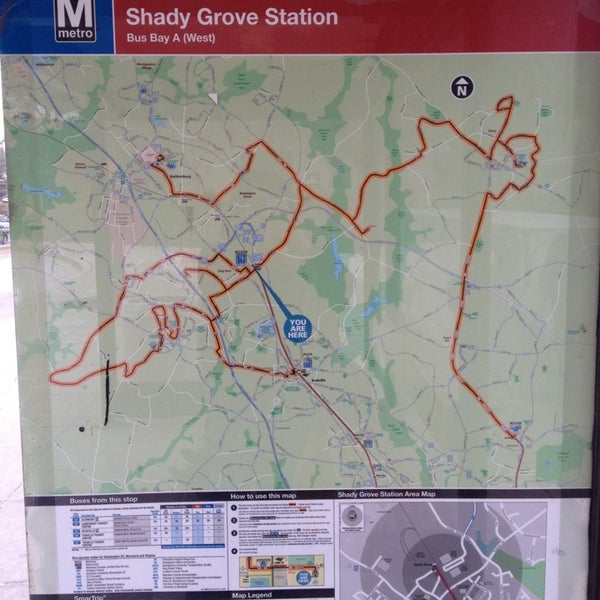 Photos at Shady Grove Metro | Bus Stops - 10 tips