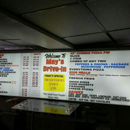 May's Drive-in Restaurant - 320 Montour Blvd