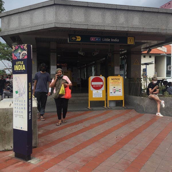 Little India MRT Interchange (NE7/DT12) - Metro Station in Little India