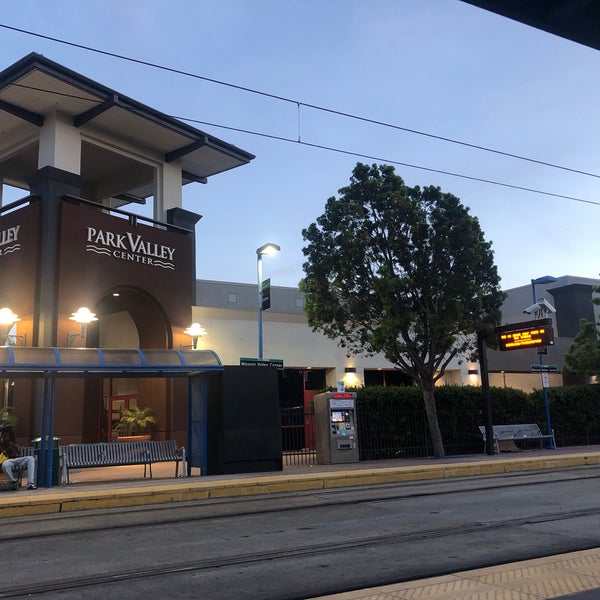 Mission Valley Center Trolley Station - Light Rail Station in San Diego