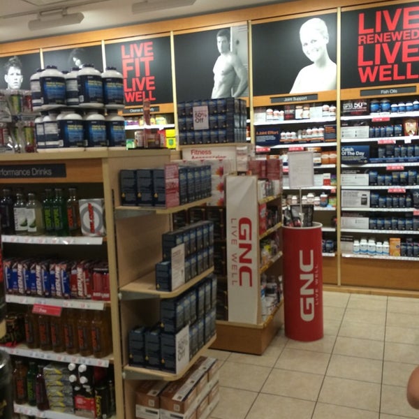 Inside Gnc Store