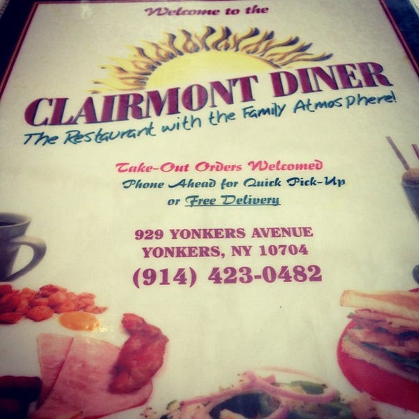 Photos at Clairmont Diner - Southeast Yonkers - 929 Yonkers Ave