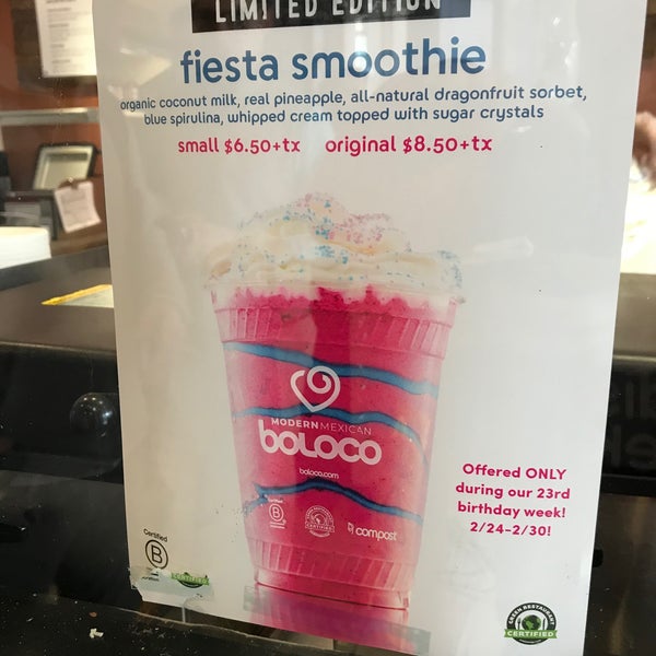 Boloco - Financial District - 23 tips