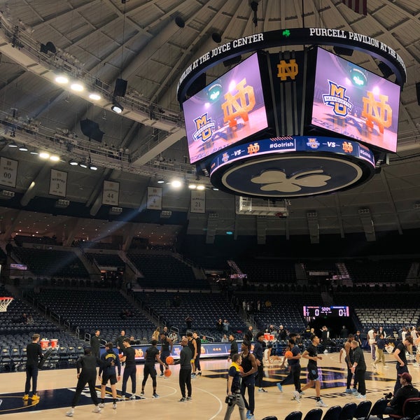 Purcell Pavillion at the Joyce Center - College Basketball Court
