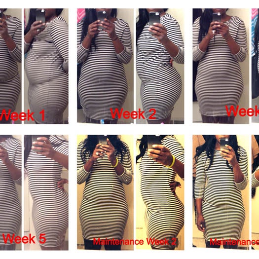 Plus Size Pregnancy Progression