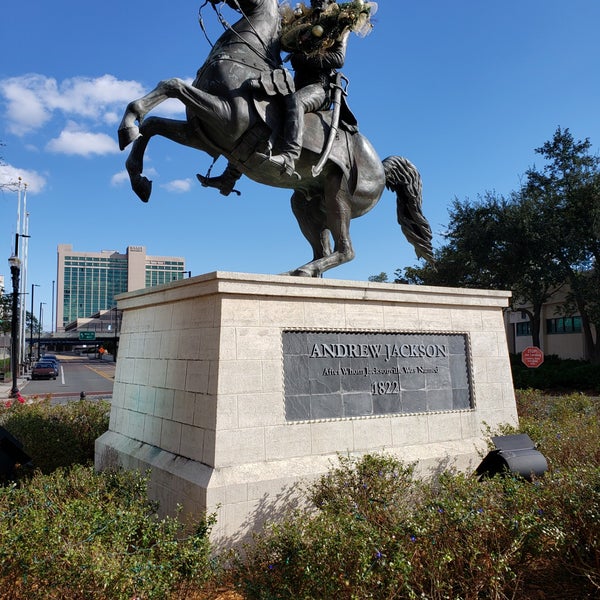 Andrew Jackson Statue - Sculpture Garden in Downtown Jacksonville