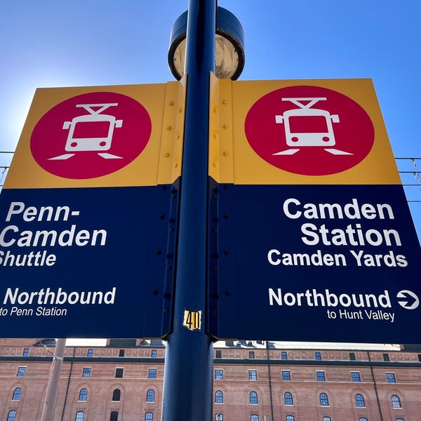 Camden Yards MARC/Light Rail Station - Rail Station in The Stadiums