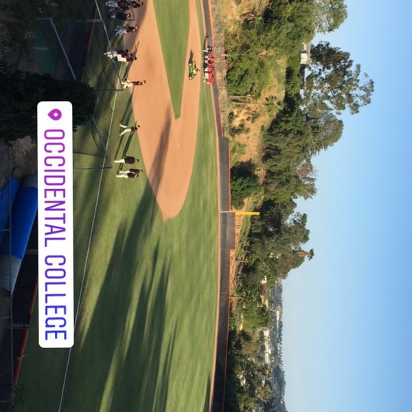Anderson Baseball Field - Occidental College - Eagle Rock - 29 visitors