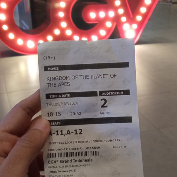 CGV Cinemas - Movie Theater in Jakarta Pusat
