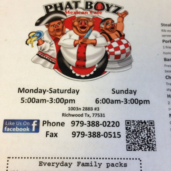 Phat Boyz Mexican Restaurant - Clute, TX