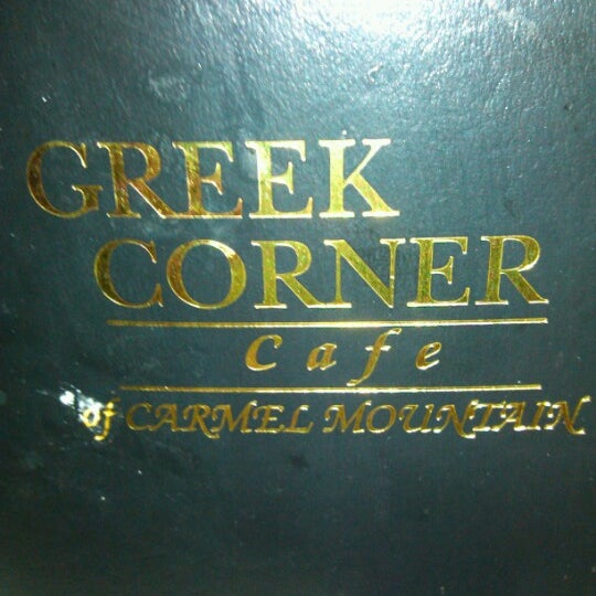 Photos at Greek Corner Cafe - Carmel Mountain - 11885 Carmel Mountain ...