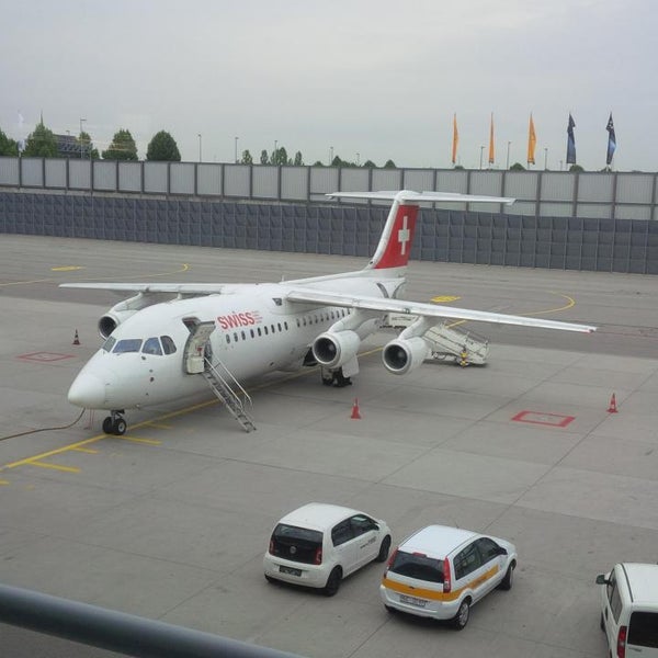 Swiss Flight LX 1101 - Plane in München