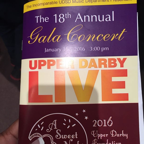 Upper Darby Performing Arts Center - 7 tips