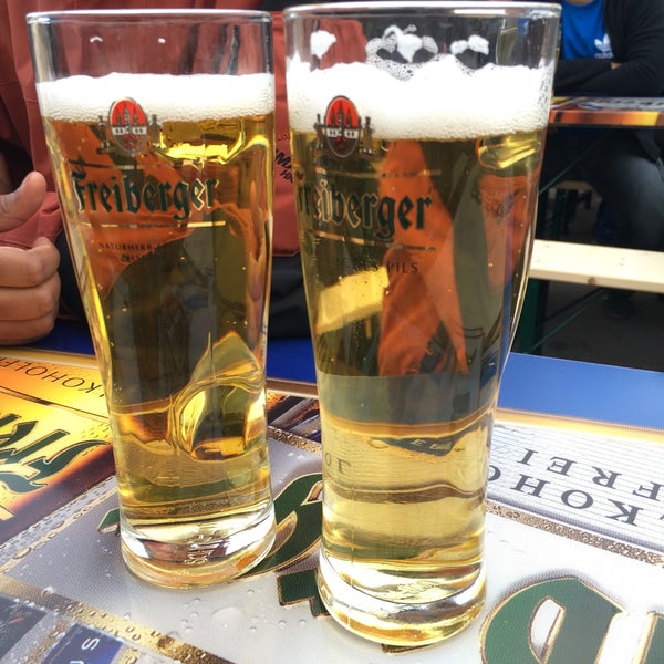 Freiberger Brauhaus - Beer Garden