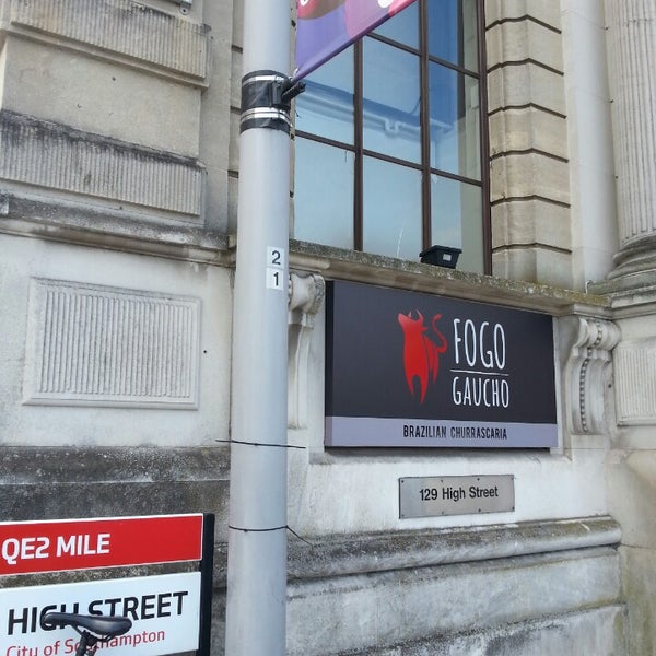 Fogo Gaucho (Now Closed) - City Centre - 129 High St, Southampton SO14 2BR