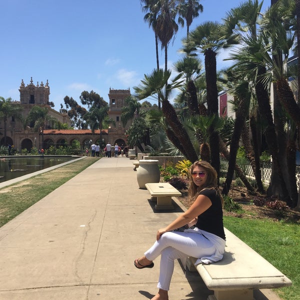 Poetry Bench in Balboa Park - Balboa Park - Balboa Drive