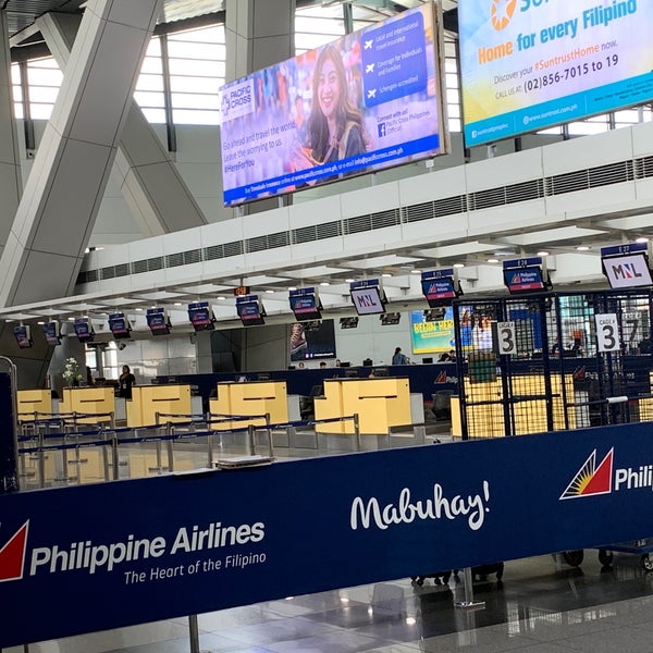 Philippine Airlines Check-In Counter - Barangay 183 - Andrews Avenue