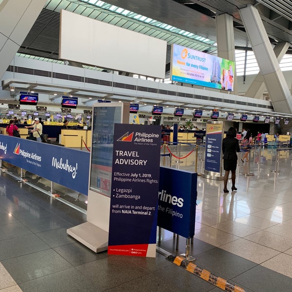 Philippine Airlines Check-In Counter - Barangay 183 - Andrews Avenue