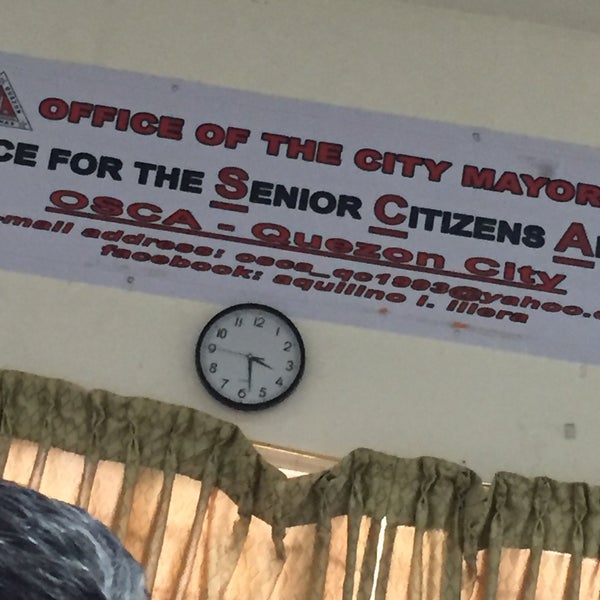 Office for Senior Citizens Affairs (OSCA) - Central - 45 visitors