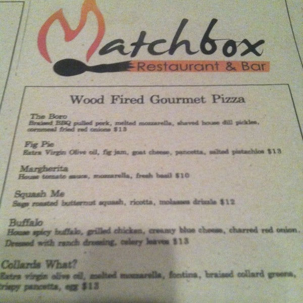 Matchbox Restaurant & Bar (Now Closed) - 108 N John St