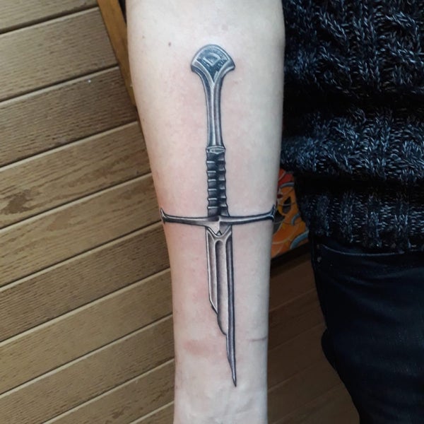 Scottish Dagger Tattoos