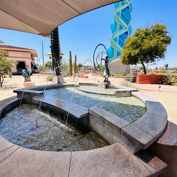Frank Lloyd Wright Spire - Sculpture Garden in Scottsdale