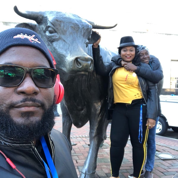 Durham City Bull Statue - Outdoor Sculpture in Durham