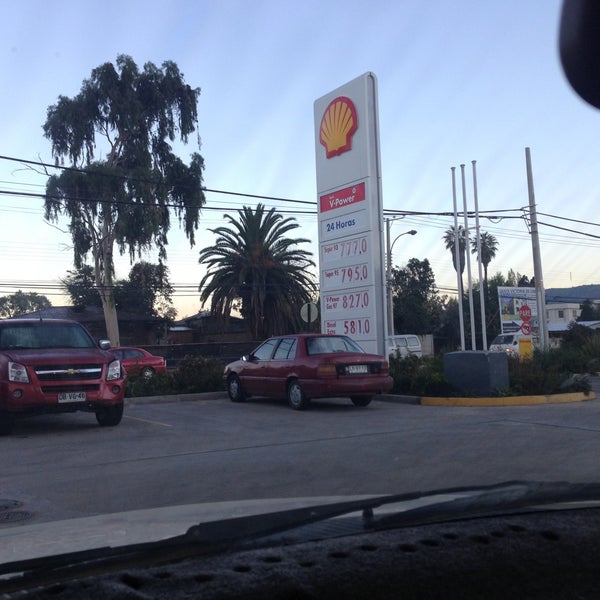 Shell Paseo Araucarias - Limache Viejo, Valparaíso