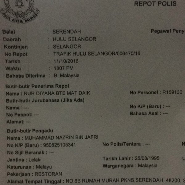 Pejabat Cawangan Trafik IPD Hulu Selangor - 111 visitors