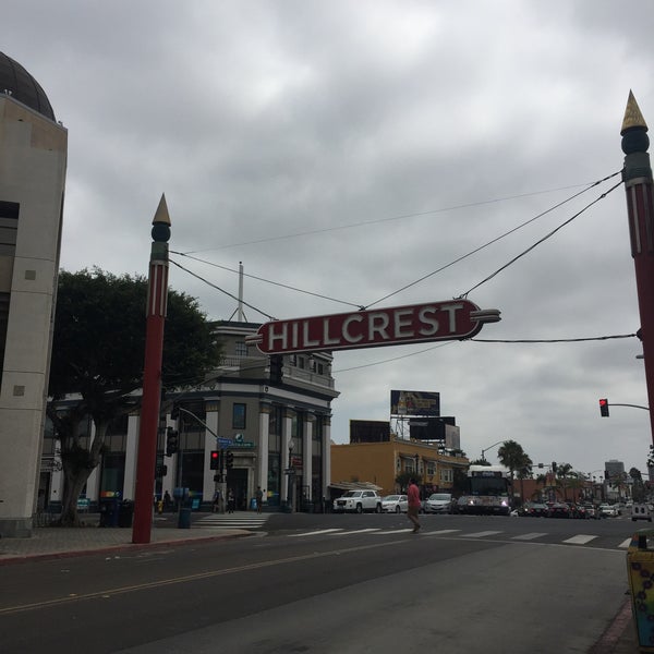 Photos at Hillcrest Sign - Hillcrest - University Ave