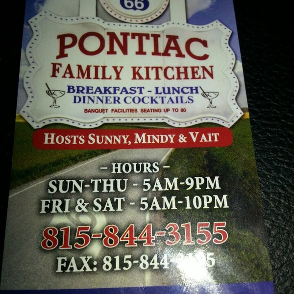 Pontiac Family Kitchen - American Restaurant in Pontiac