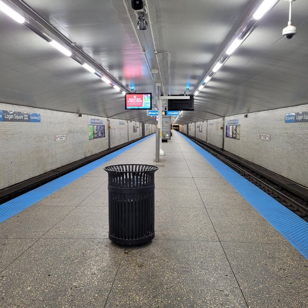 CTA - Logan Square - Metro Station