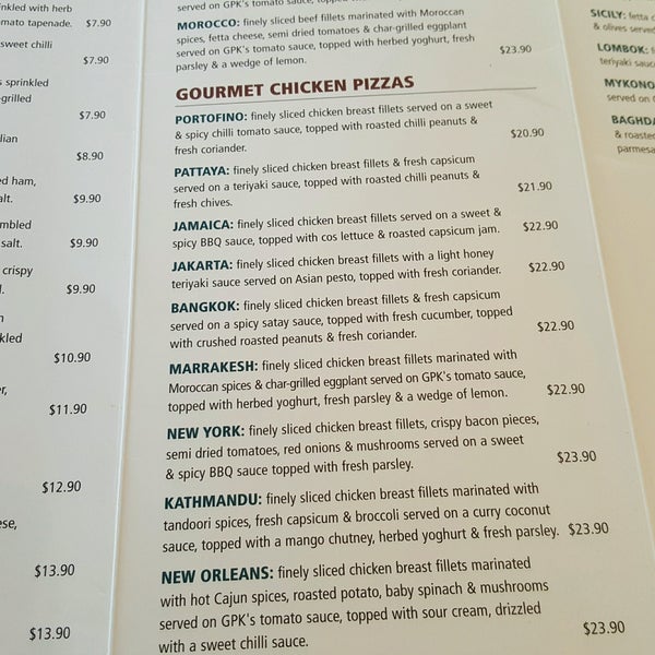 GPK (Gourmet Pizza Kitchen) (Now Closed) - Pizzeria in Castle Hill