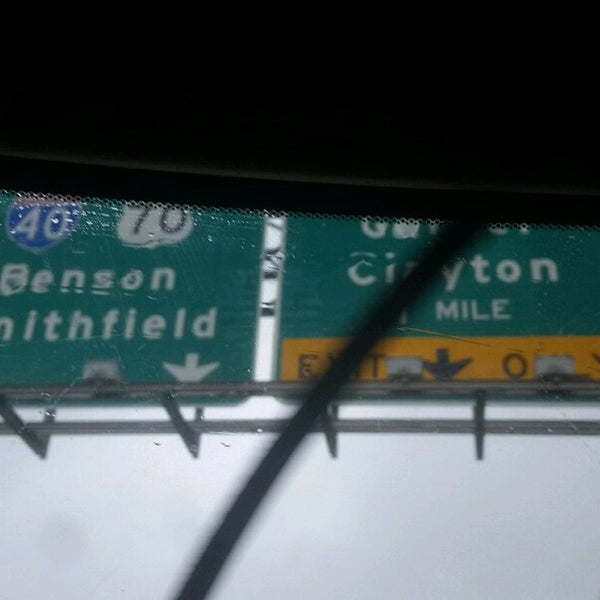 I-40 & 70 E (exit 306) To Clayton - Garner, NC