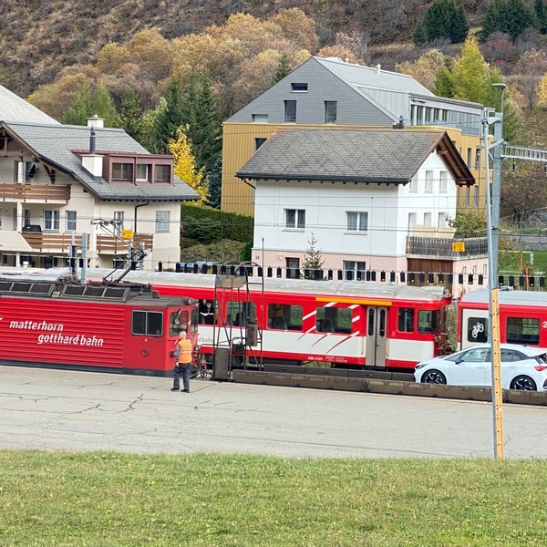 Autoverlad Furka Realp (MGB) - Rail Station