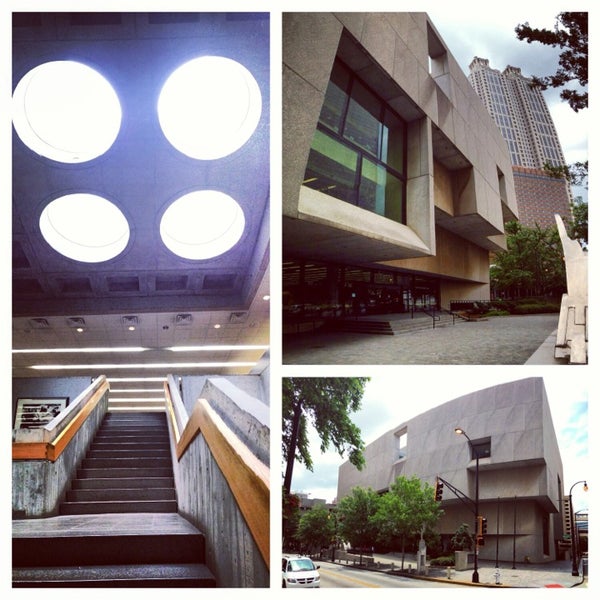 Atlanta Fulton Public Library - Central - Downtown Atlanta - 1 Margaret ...