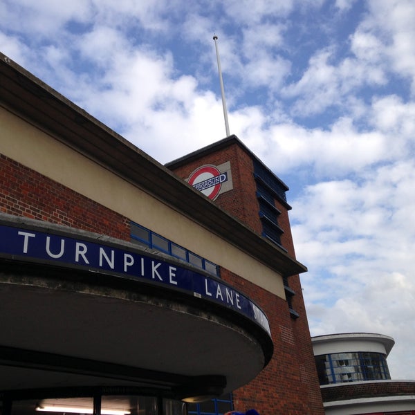 Turnpike Lane London Underground Station - Metro Station in Harringay Turnpike Lane London Underground Station - Metro Station in Harringay