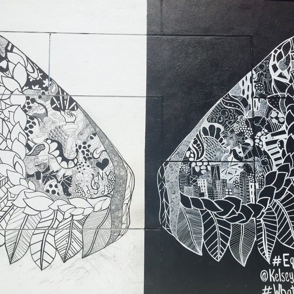 Kelsey Montague Art: What Lifts You - Street Art