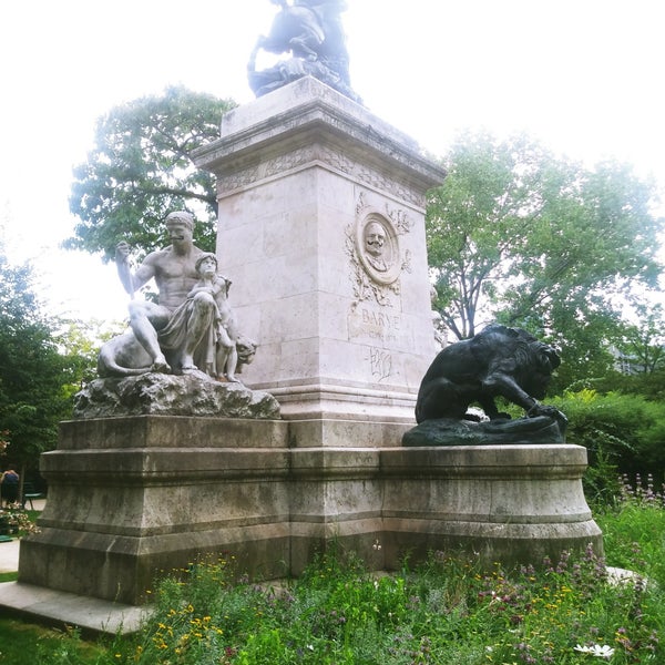 Square Barye - Notre-Dame - Paris, Île-de-France