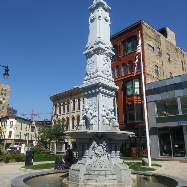 The Kent County Civil War Monument - Heartside-Downtown Grand Rapids ...