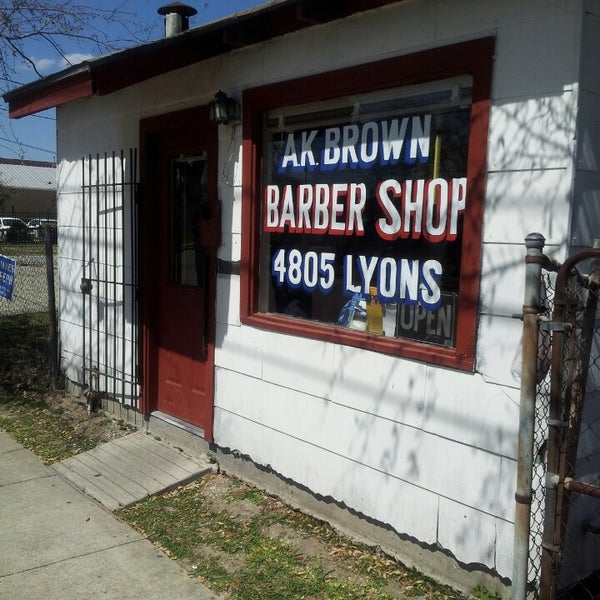 A.K. Brown Barber Shop - Greater Fifth Ward - 1511 Wipprecht St