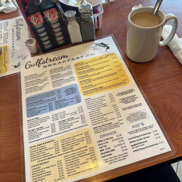 GulfStream Restaurant - 13 tips